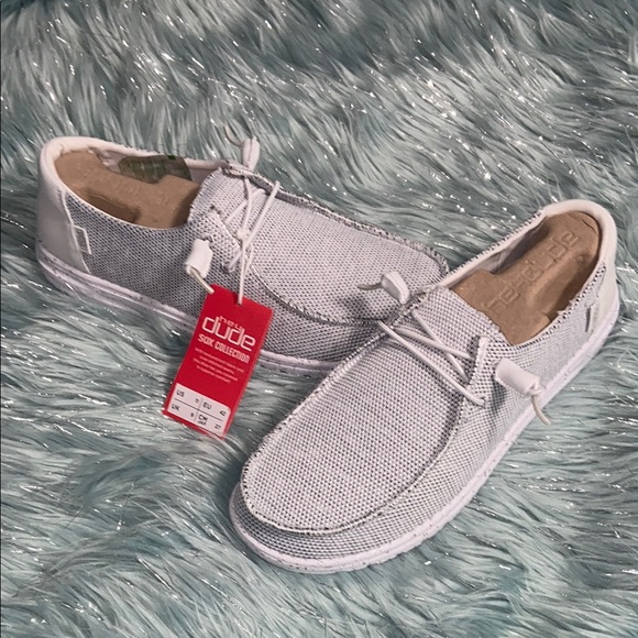 Hey Dude | Shoes | Hey Dude Womens Wendy Sox Stone White | Poshmark